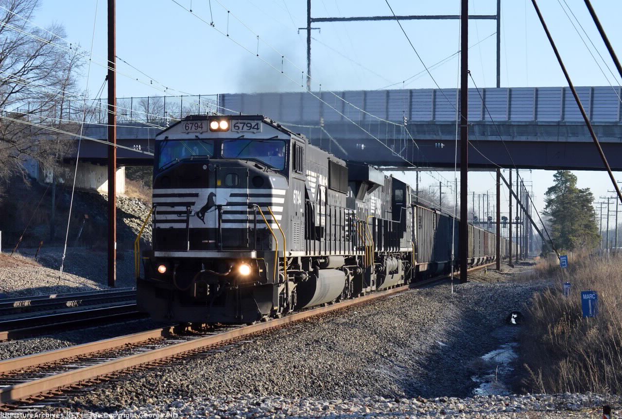 NS 6794 and train 590